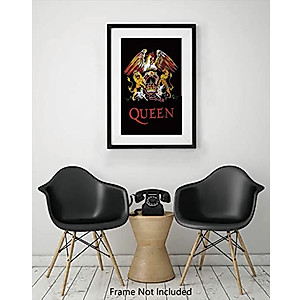 XIHOO Christ-EZ Queen Crest large fabric poster/flag - Matte poster Frameless Gift 12 x 18 inch(30cm x 46cm)