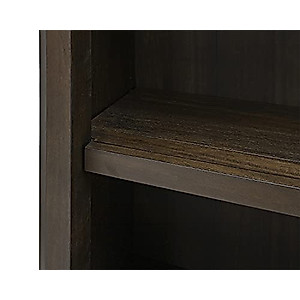 Martin Furniture Executive Bookcase with Doors, Fully Assembled, Brown (IMSA3678D)