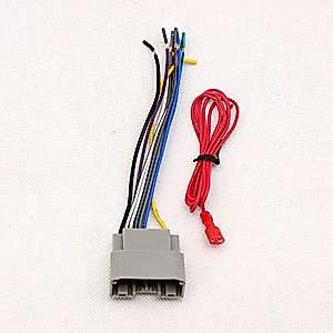 Car Radio Wiring Harness Compatible with Select 2007-2011 Chrysler/Dodge/Jeep Vehicles Aftermarket Install Stereo Receiver