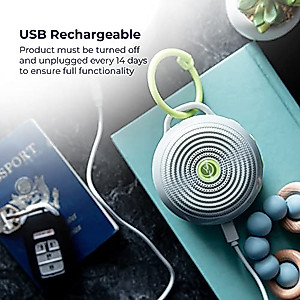 Yogasleep Sweet Dreams Baby Gift Set, Dohm Green + Hushh Portable Travel White Noise Sound Machine