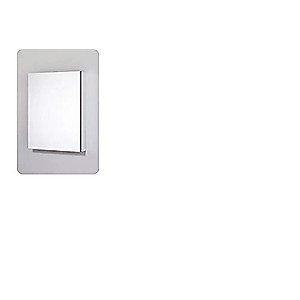 Robern PLM2430G Polished Edge, Classic Gray Interior ̶ Non-Handed PL Series 24" x 30" Flat Top Cabinet