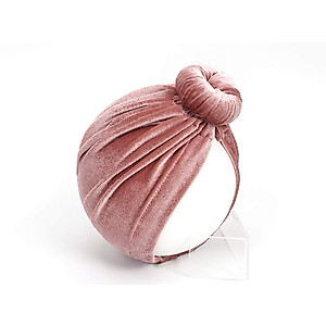 Awyjcas Newborn Baby Toddler Cotton Hat Babys Turban Kids Knotted Hat Cap Set (BB03)