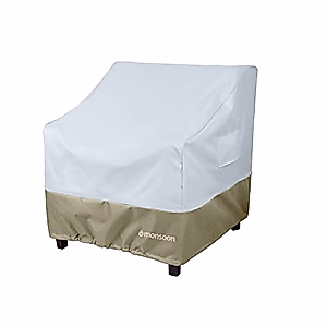[Monsoon] Patio Chair Cover Waterproof Outdoor Lawn Patio Furniture Chair Cover (36")