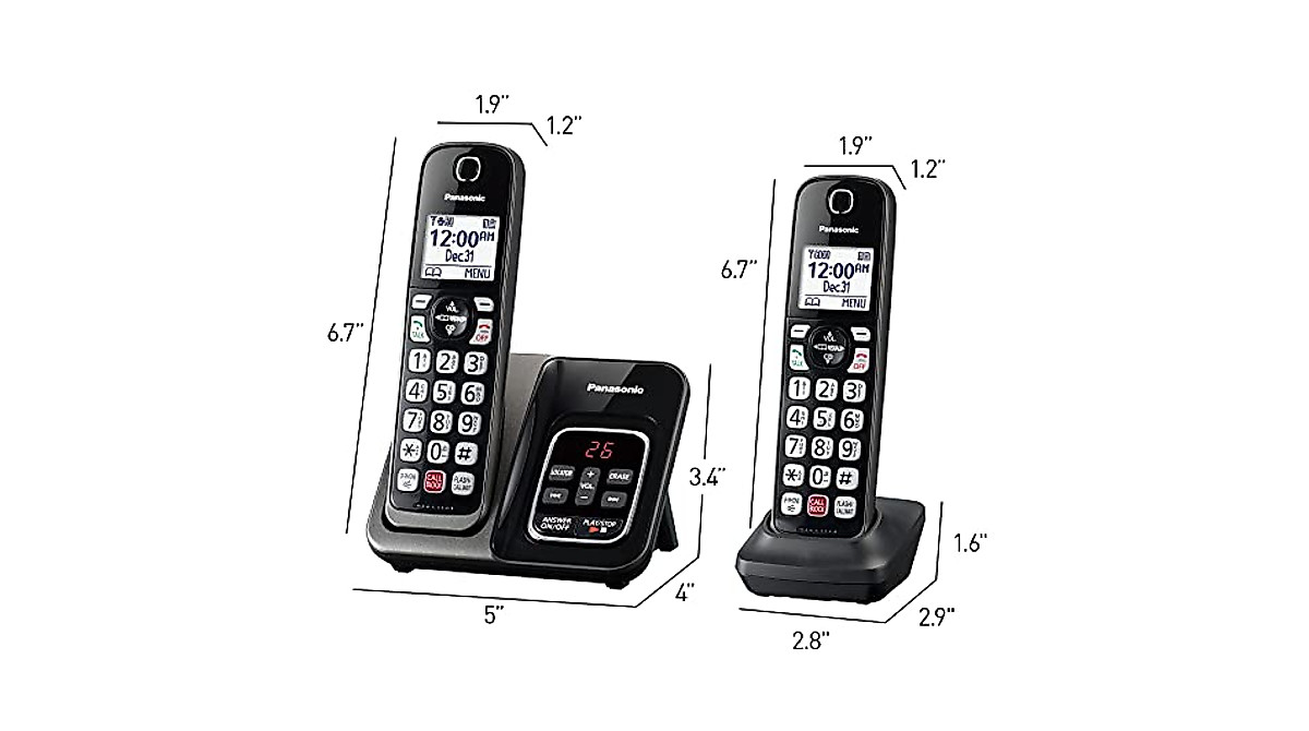 Panasonic Cordless Phone with Advanced Call Block