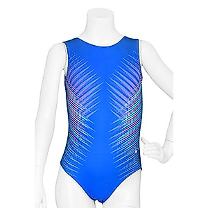 Destira Gymnastics Leotards for Girls, Tiger Stripe, Super Soft Leotards for Women and Girls with Matching Scrunchie, Gymnastics, Dance, Cheer, Yoga, and More, Adult X-Small