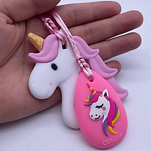 Select Chew Necklaces for Sensory Kids Girls - Silicone Chew Pendant Jewelry for Autism, ADHD, Baby Nursing or Special Needs - Chewing Necklace Teething Necklace Teether Necklace Teething Toys