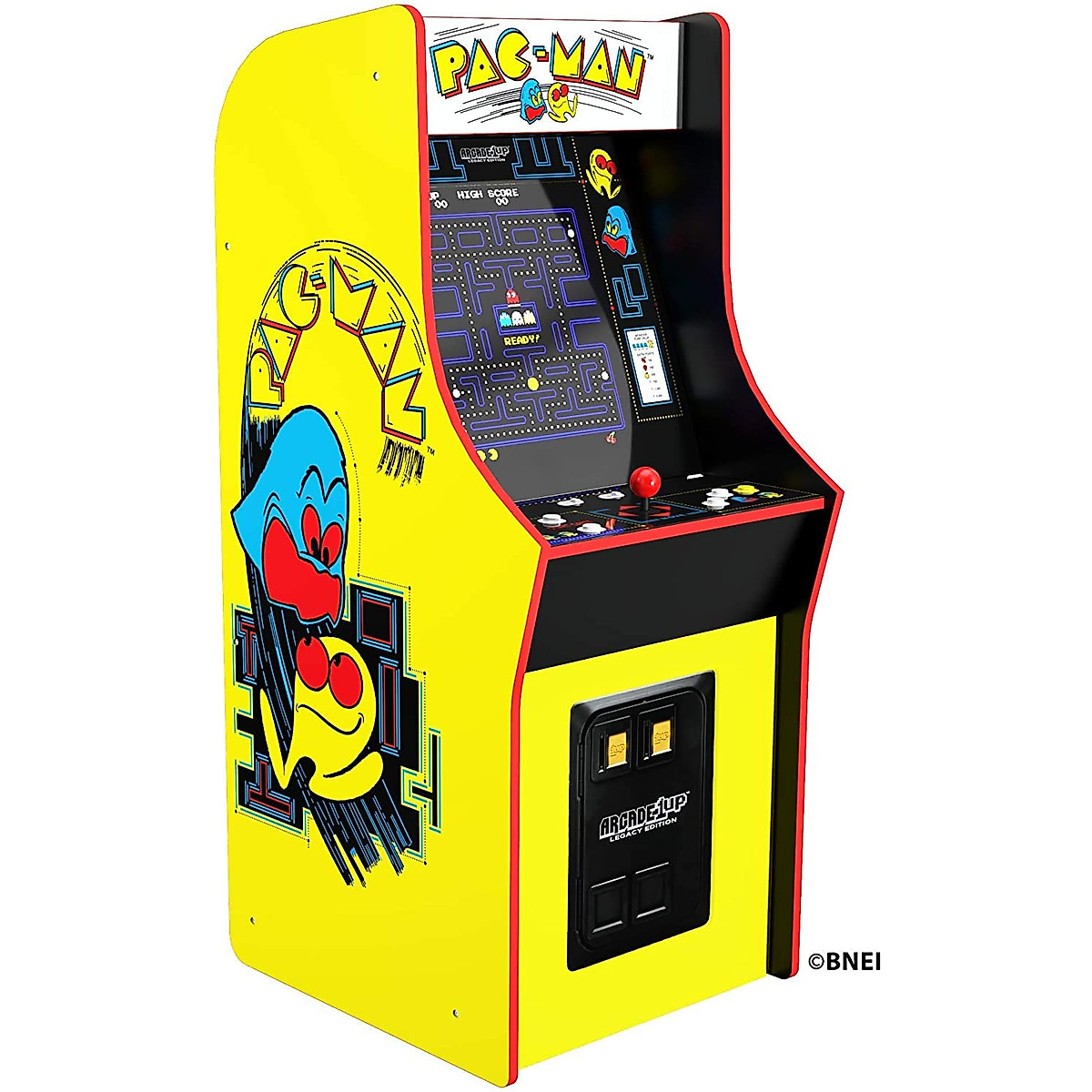 ARCADE1UP PAC-Man 12-in-1 Legacy Edition, 4ft