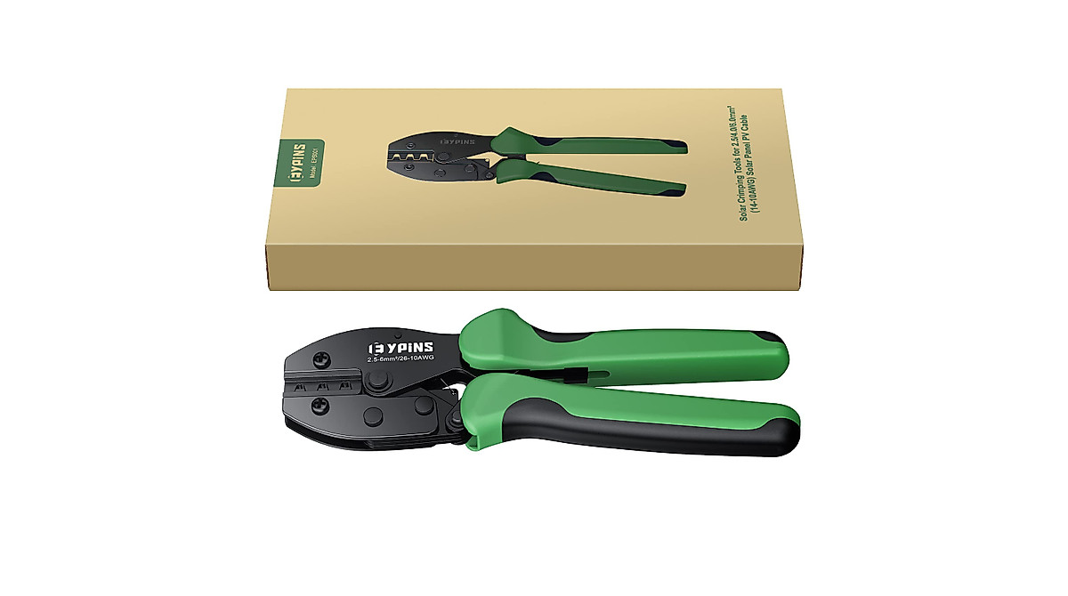 EYPINS Solar Cable Crimper for 14-10 AWG - Easy Use