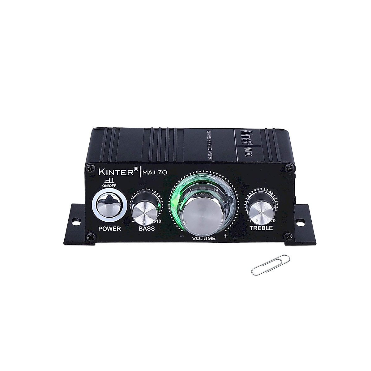 Kinter MA170 12V 2 Channel Mini Digital Audio Power Amplifier for Car or Mp3 Without Power Supply