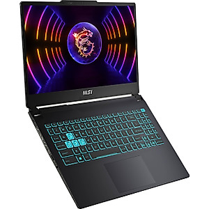MSI Cyborg 15 15.6" FHD 144Hz Gaming Laptop - 13th Gen Intel Core i7-13620H 10-Core up to 4.90 GHz CPU, 16GB DDR5 RAM, 4TB NVMe SSD, GeForce RTX 4050 6GB, Wi-Fi 6 Gig+ Bluetooth 5.2, Windows 11 Pro