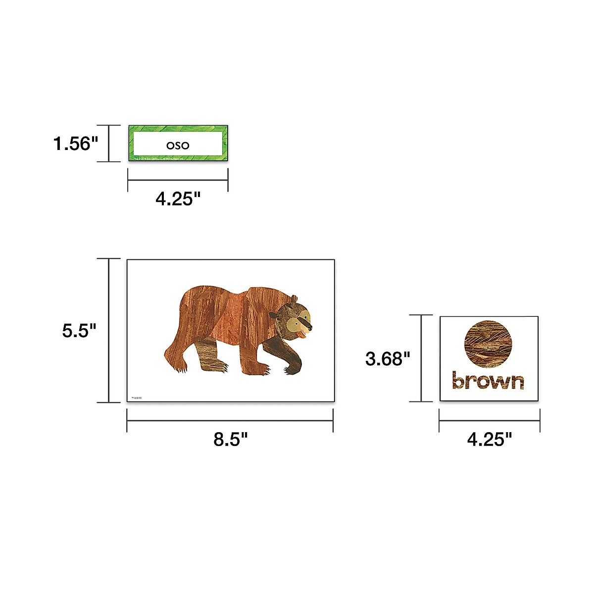 World of Eric Carle Spanish Flash Cards for Ages 3+, Bilingual English and Spanish Flash Cards for Kids with Color word Cards, Preschool and Kindergarten Spanish Flash Cards