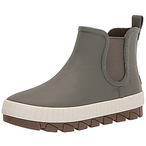 Sperry Women's Torrent Chelsea Rain Boot, Olive, 6.5 M