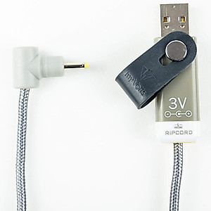 Title: MyVolts Revolt 2 x AAA Battery Eliminator Compatible with Teenage Engineering Pocket Operator Synth, with Ripcord USB Power Cable - Power from Any USB Port