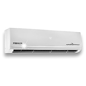 Pioneer® Hyperformance™ 18,000 BTU 20.5 SEER2 Ductless Mini Split Inverter++ Wi-Fi Enabled Air Conditioner Hyper Heat Pump Full Set