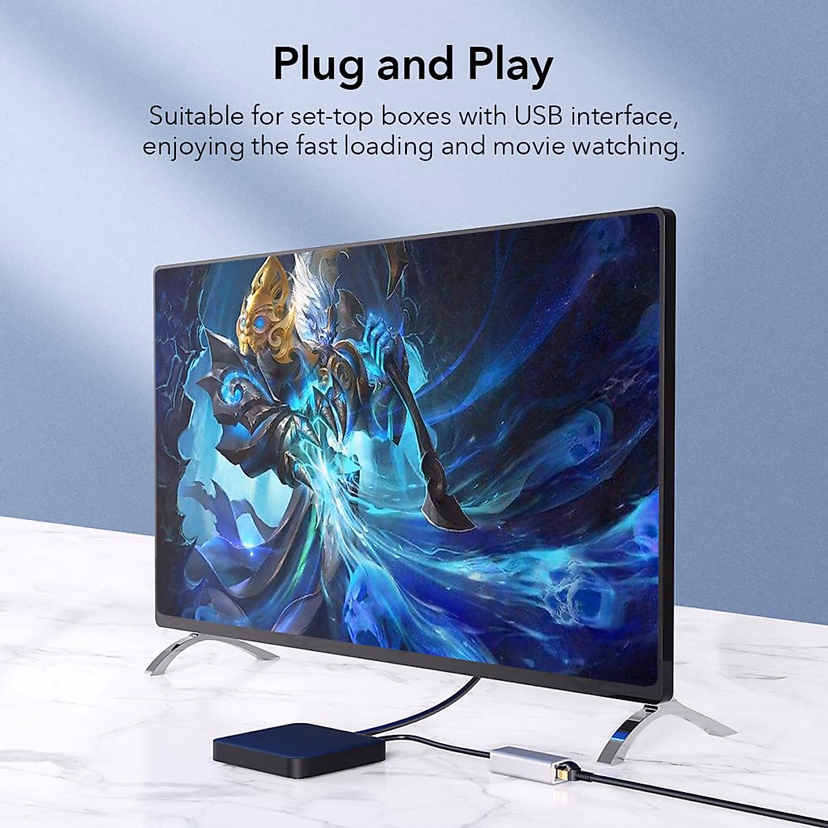 USB-C to Ethernet Adapter,Type-C to RJ45 LAN 10 100 Network Wired Adapter Compatible with Nintendo Switch Wii Wii U MacBook Surface Notebook PC Windows XP Vista Mac/Linux ASIX AX88772 Chipset