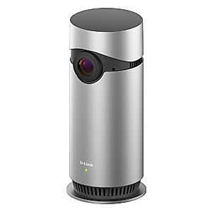 D-Link Indoor Home Security Camera Omna 180 Degree Cam, HD 1080P, Works with Apple HomeKit, Night Vision, 2 Way Audio, MicroSD Record (DSH-C310/AN)