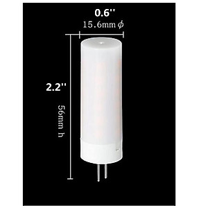 6-Pack G4 LED Flame Effect Light Bulb 3W DC 12V 220 Lumen ,Flame Light Bulbs , Fire Light Bulb,Flicker LED Flaming Bulb