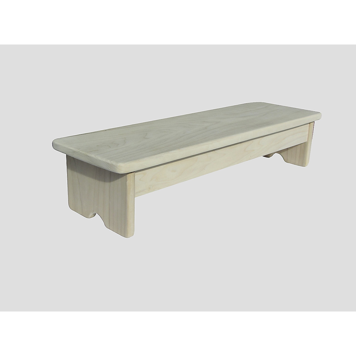 Bedside Foot Stool 6" Tall (Made in The USA) (Unfinished)