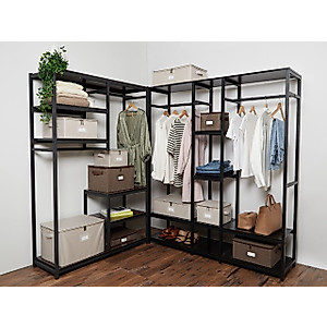 Covermates Keepsakes - Zip-Top Storage Box - Heavy Duty Polyester- Reinforced Handles - Stackable Design - Indoor Storage-Beige Heather