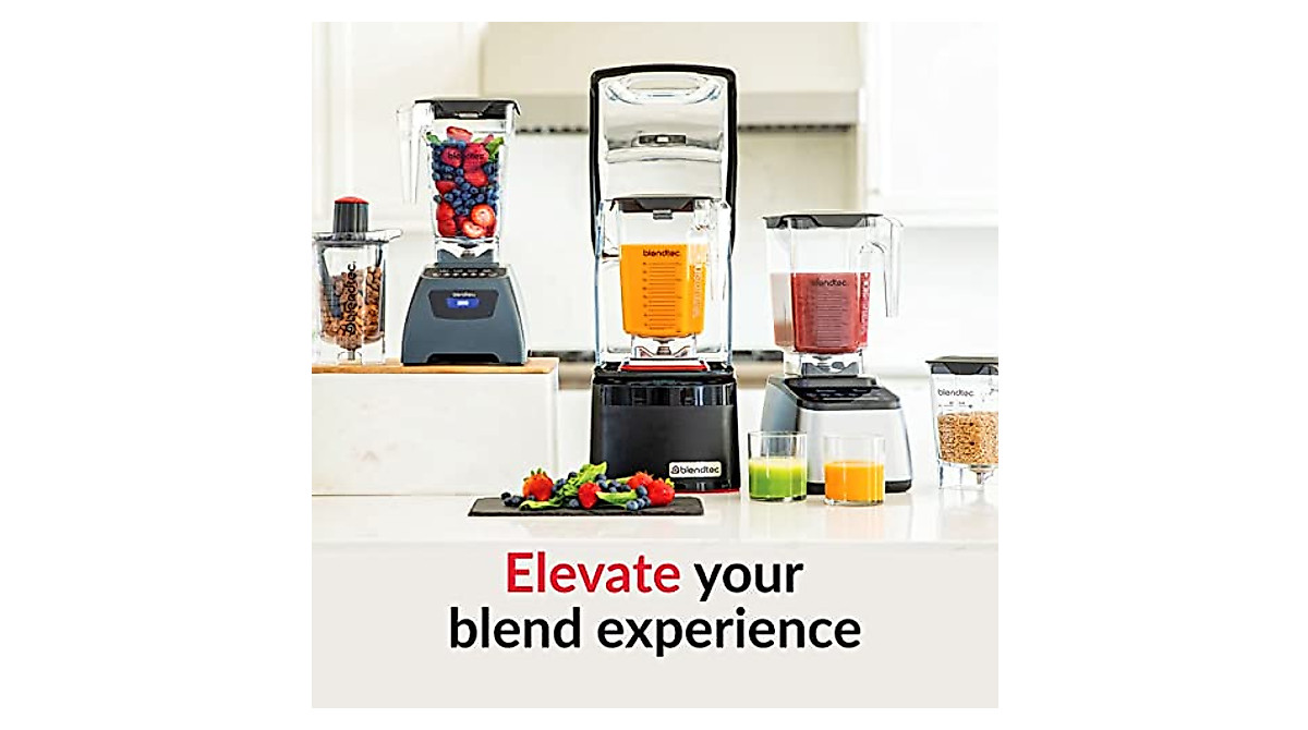 Blendtec Total Original Blender - 1560W Power, Black