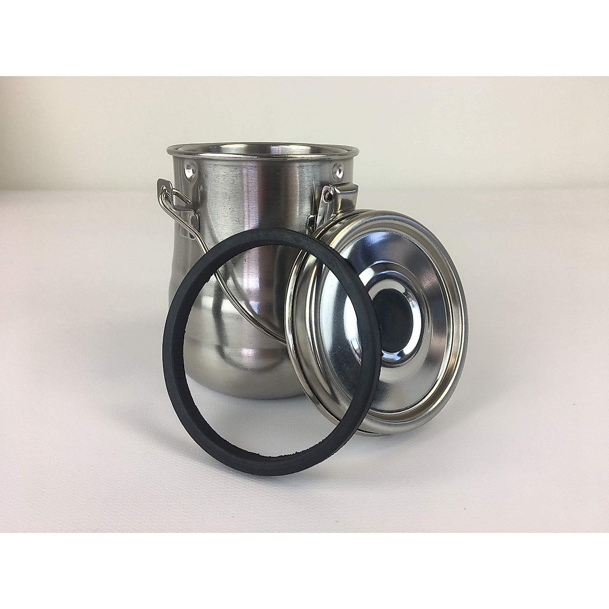 Whiskey Painters Artria Stainless Steel Air Tight Artist Brush Washer, 16 Oz