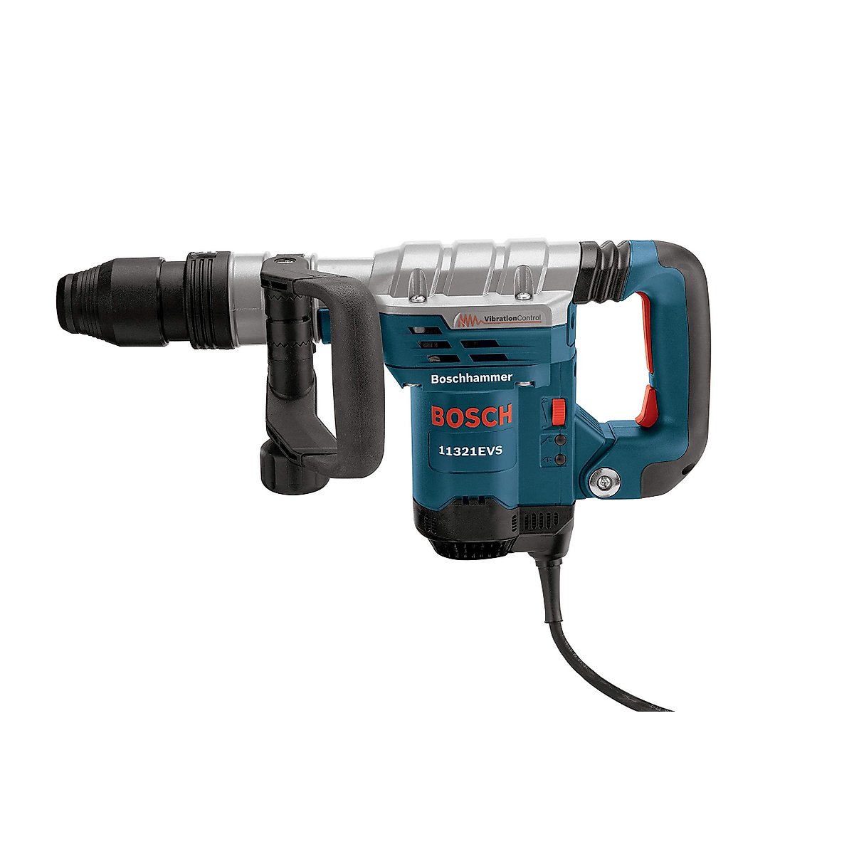 Bosch 11321EVS Demolition Hammer - 13 Amp 1-9/16 in. Corded Variable Speed SDS-Max Concrete Demolition Hammer with Carrying Case (Renewed)