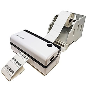 nayelish 4x6 Shipping Label Thermal Printer or 2x1 Barcode Labels (Any Size) USB Label Printer Commercial Grade Direct Thermal High Speed Printer from