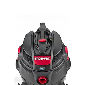 Shop-Vac 5801611 Wet Dry Vac with SVX2 Motor Technology, 16 Gallon, 2-1/2 Inch x 8 Foot Lock-On Hose, 150 CFM, (1-Pack) , Black