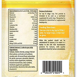 PetStrips Multi Vitamin Adult for Dogs, 30 Individually Foil Sealed Strips