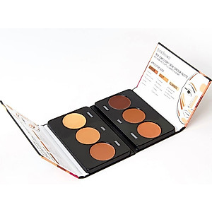 Black Radiance True Complexion Creme Contour Palette, Light to Medium, 7.5 Gram