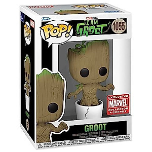 Funko Pop Groot #1055 Marvel Collector Corps Exclusive Disney+ I am Groot