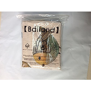 【Bailand】 Set of 4 Country Lovely Birds Cotton/Linen Decorative Pillow Cover (18 * 18(inch) Set of 4, Multi-Colored)