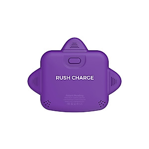 Rush Charge Comet Portable Power Bank – 3200mah, 2.1A High-Speed Power Bank Fast Charging - Apple Lightning, Type C, Micro-USB Battery Bank Charges 3 Devices at a Time – Pre-Charged Portable Charge