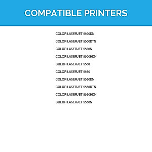 LD Remanufactured Toner Cartridge Replacement for HP 645A C9730A (Black)