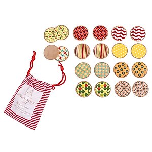 THE FRECKLED FROG Matching Pairs - Retro Memory Set - Set of 20 - Ages 2+ - Wooden Memory Game for Preschoolers and Elementary Aged Kids - Develop Cognitive Skills and Critical Thinking