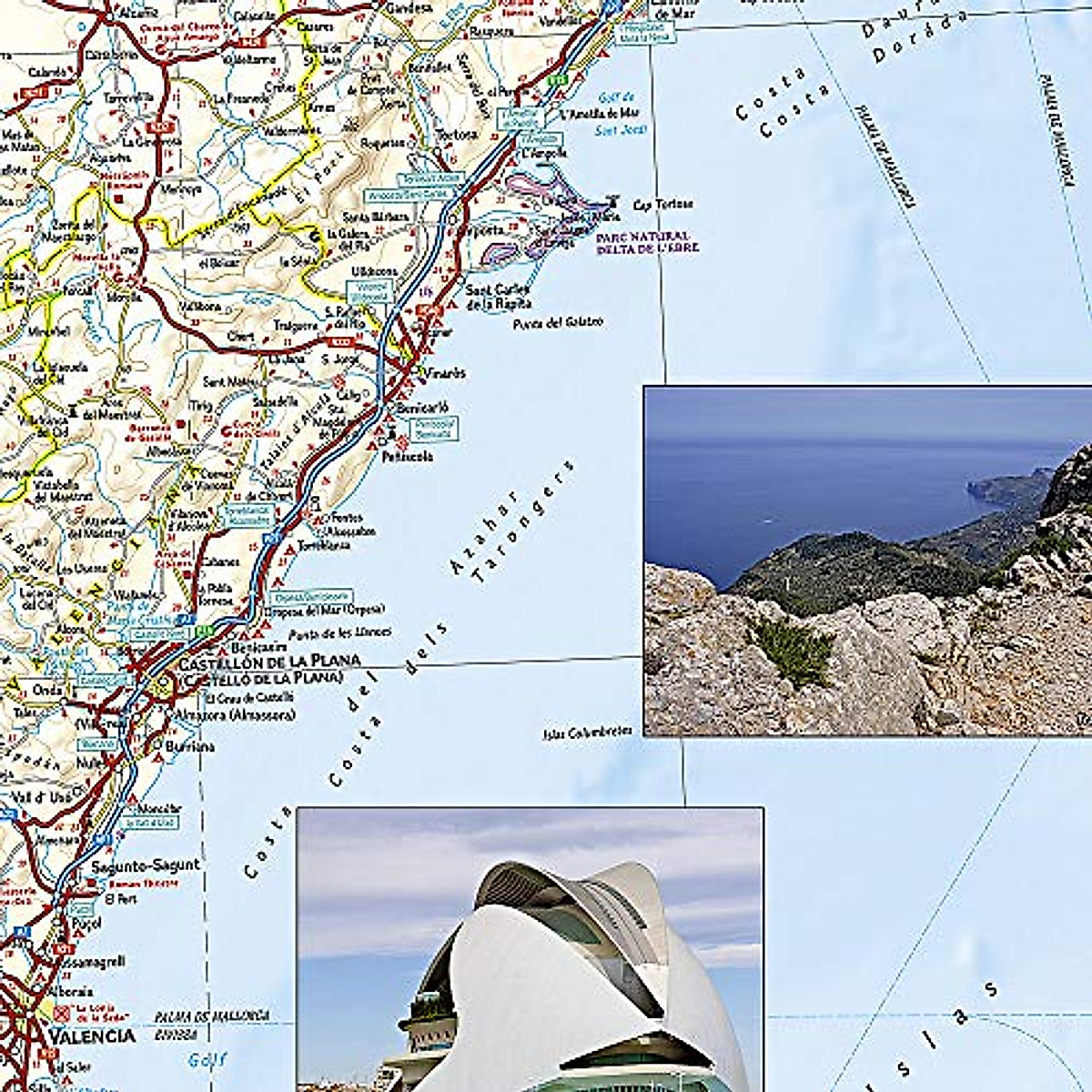 Spain and Portugal Map (National Geographic Adventure Map, 3307)