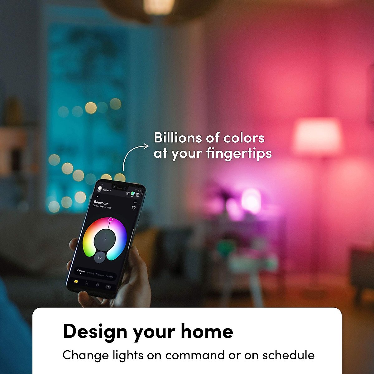 LIFX Color A19 800 lumens, Billions of Colors and Whites, Wi-Fi Smart LED Light Bulb, No bridge required, Works with Alexa, Hey Google, HomeKit and Siri.