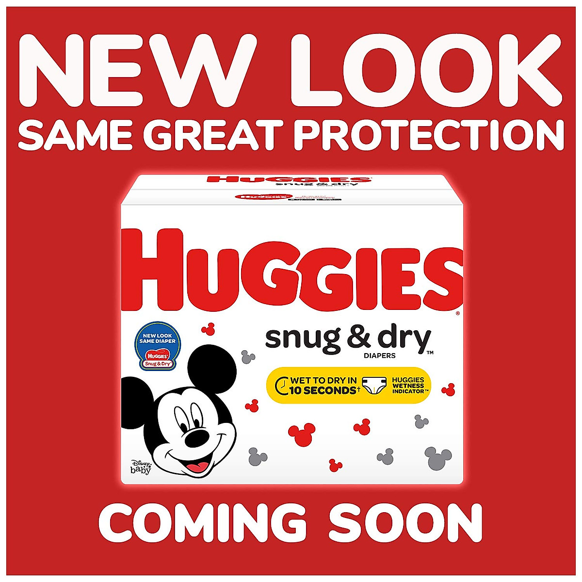 HUGGIES Snug & Dry Diapers, Size 1, 112 Count, BIG PACK (Packaging May Vary)