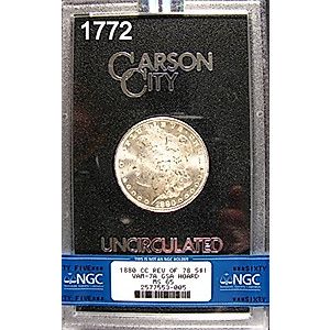 1880 CC Morgan Gsa Hoard Dollar NGC MS-65