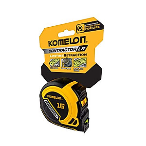 16' x 1" Komelon Contractor Lifetime Retraction