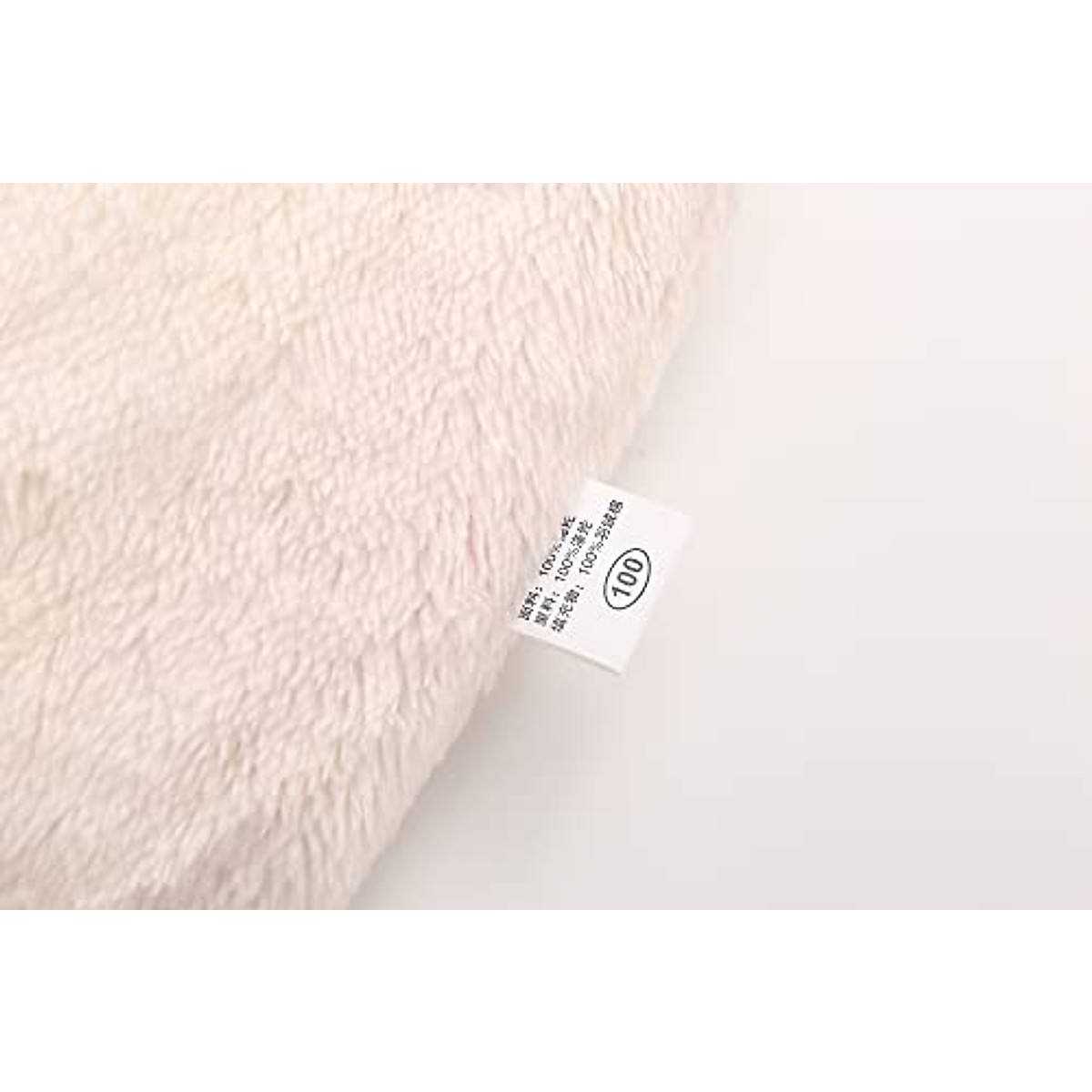 aporake Toddler Kids Baby Boy Girl Winter Hooded Clothes 3D Ear Zipper Hoodie Coat Solid Color Long Sleeve Plush Warm Jacket (Black, 3-6 months)