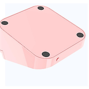 Dock Compatible with Square Reader 2nd Generation, Square Card Reader Stand Holder, Anti-Sleep Button, One Click to Turn On, Pink.