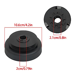 GXYWADY 200182 Go Kart Parts Centrifugal Clutch 3/4 Bore 3/16 Key Way Belt Drive Replacement for Go Karts Mini Bikes