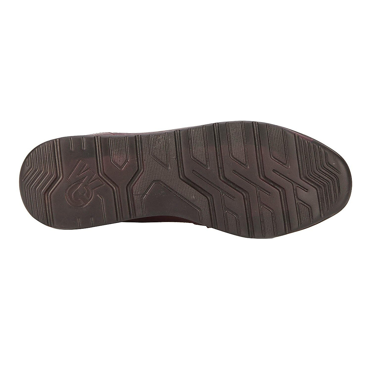 Ros Hommerson Women's DANNON Comfortable & Supportive Penny Loafer Berry Crinkle Patent 7.5 US X-Wide (WW 2E)