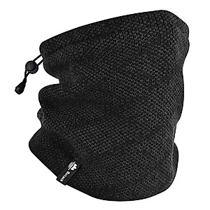 Botack Winter Neck Warmer Ski, Thick Fleece Warm Neck Gaiter Face Scarf for Men Women Skiing Cycling