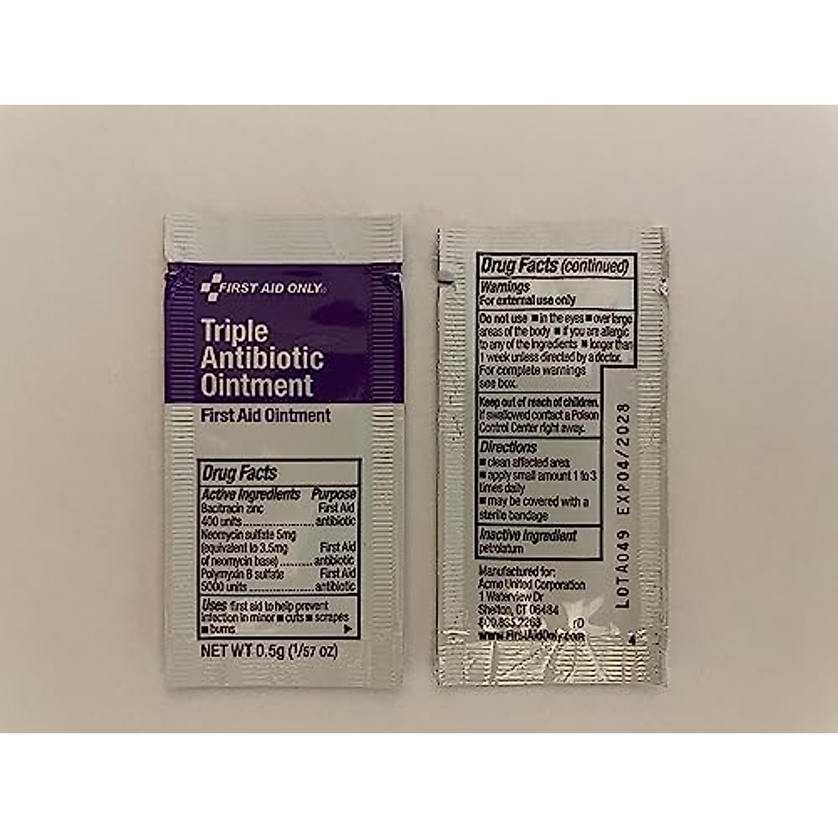 First Aid Only 6060 10-Person Emergency First Aid Kit for Office, Home, and Worksites, 57 Pieces