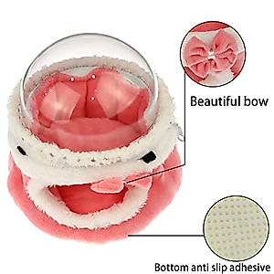 Toysructin Guinea Pig Bed Hideout with Skylight, Warm Hanging Hamster Hammock Cozy Rat House Nest, Washable Small Animal Pet Cuddle Cave Bird Habitat for Rats Chinchilla Degu Ferrets Hedgehog Birds