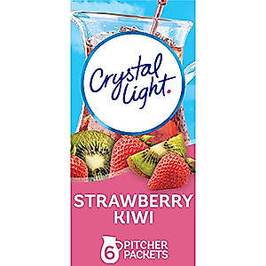 Crystal Light Sugar-Free Strawberry Kiwi Low Calories Powdered Drink Mix 72 Count Pitcher Packets