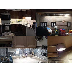 New G8 LED Light Bulb, G8 GY8.6 Bi-pin Base, 3W 120V 20W 35W Halogen Replacement Bulb for Under Counter Kitchen Lighting, Under-Cabinet Light, Puck Light （5-Pack） (White Color)