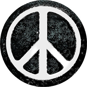 CafePress Original Vintage Peace Sign Mug Ceramic Coffee Mug, Tea Cup 11 oz